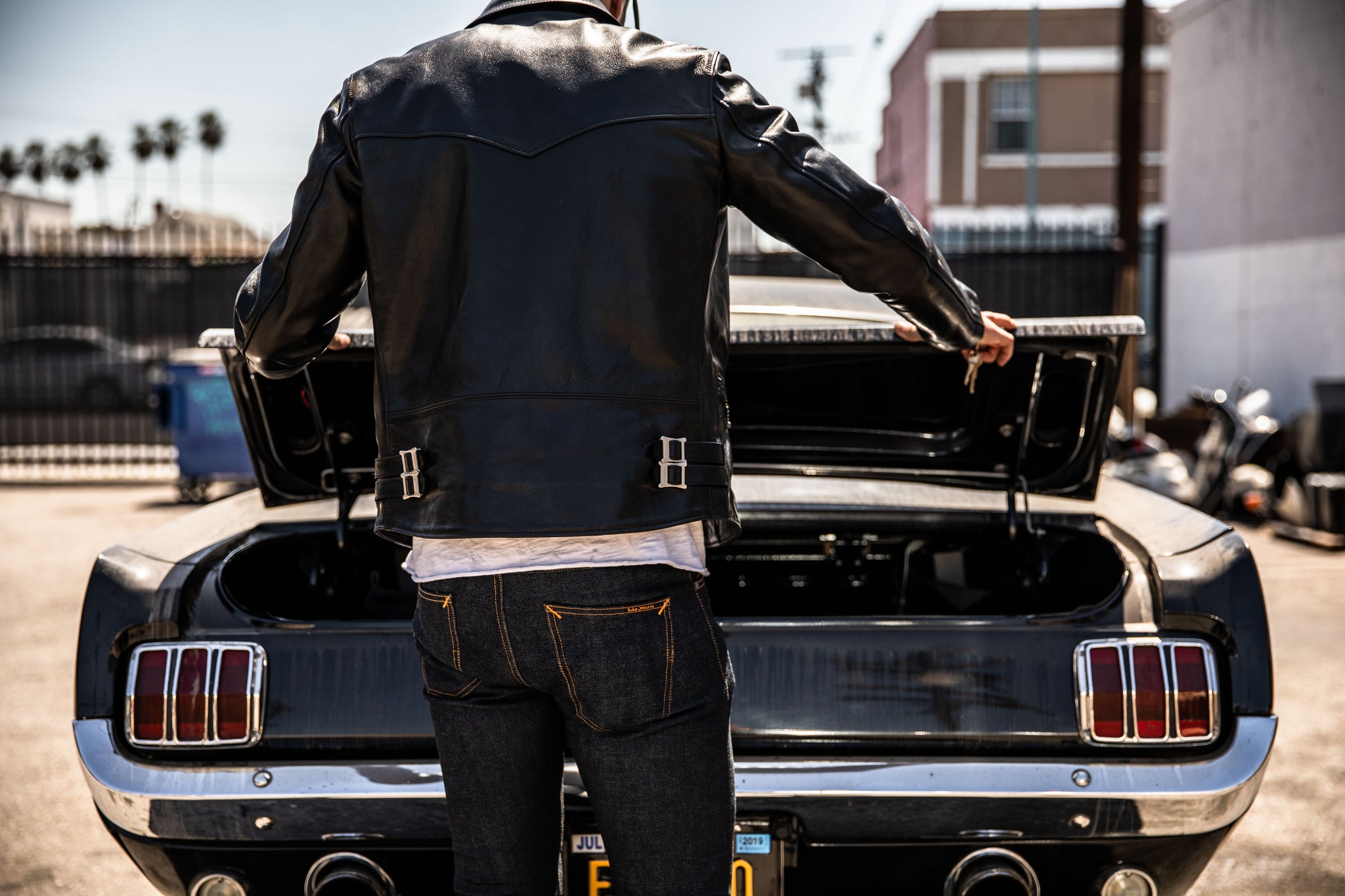 ADDICT Clothes - Double Riders Jacket - Horsehide Leather – ButterScotch LB